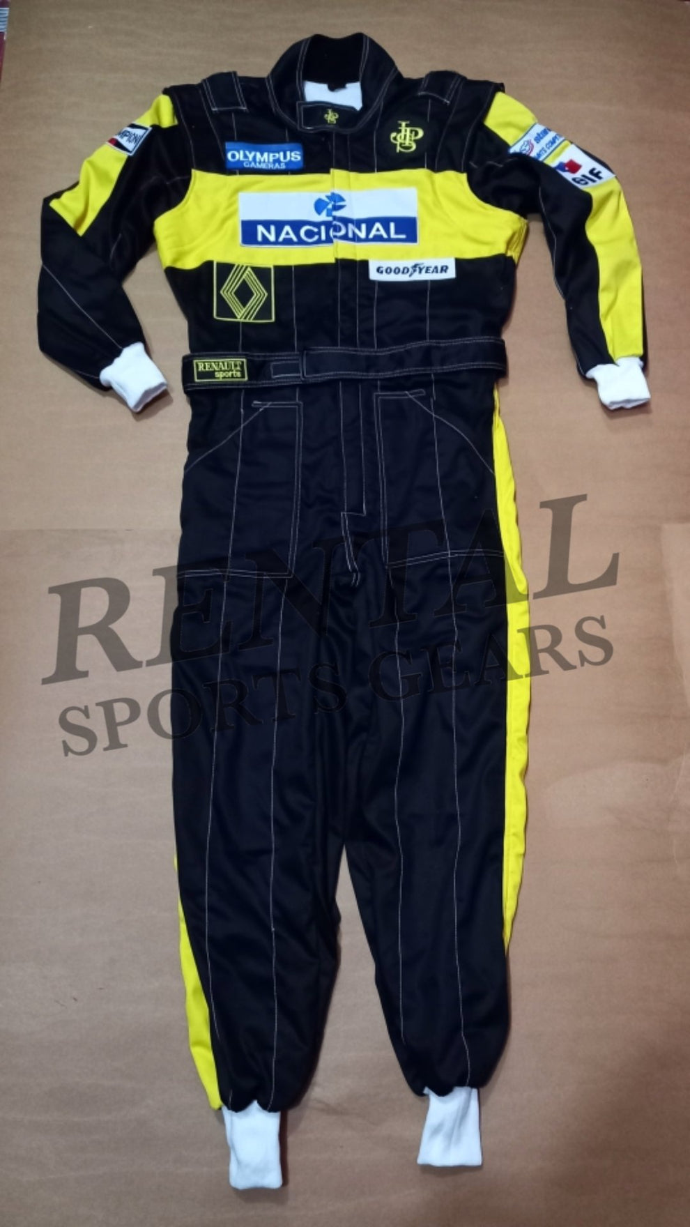 Ayrton Senna 1985 F1 Jps Embroidery Race Suit | F1 Replica Embroidery ...