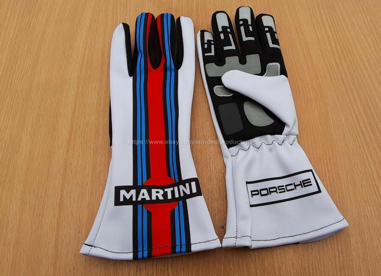 2020 Martini MotorSports F1 Race Gloves- F1 Replica Gloves – Rental Sports